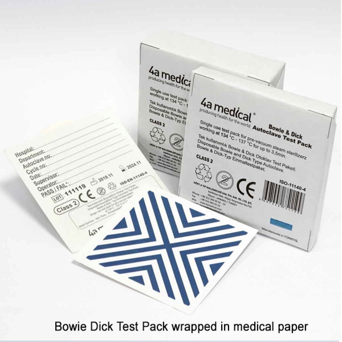 Bowie Dick Test Pack